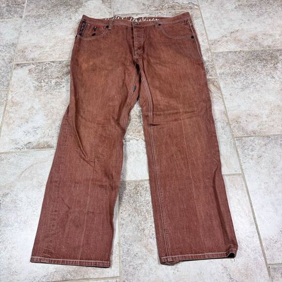 Jeans | Parish Nation Jeans Denim Mens 44x32 Clay Pants Y2k Zipper ...